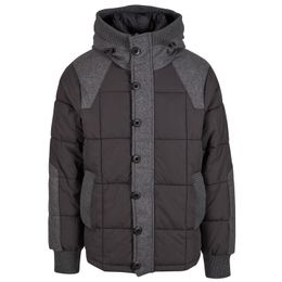Brandit Garret Winterjacke schwarz/anthrazit, Gr&ouml;&szlig;e S