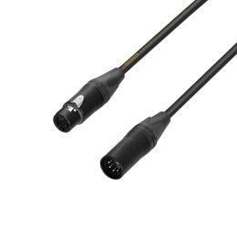 Adam Hall AH Cable 5 STAR DGF 0020 - Adapterkabel - XLR 3-Pol Female x XLR 5-Pol Male - 0,2 m