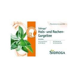 SIDROGA Hals- und Rachen-Gurgeltee Filterbeutel 20X2.5 g