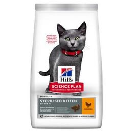Hill's Hill's Science Plan Trockenfutter Kitten, Sterilised, mit Huhn 3 kg