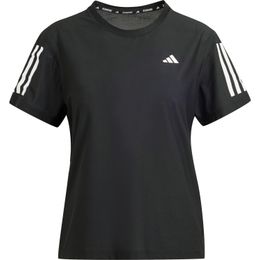 Adidas OWN THE RUN Funktionsshirt Damen - Gr&ouml;&szlig;e XS - schwarz
