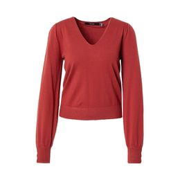 V&eacute;ro Moda VERO MODA Pullover 'VMHOLLYKARIS' Damen Gr&ouml;&szlig;e M dunkelrot