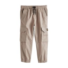 next Hose Jungen Gr&ouml;&szlig;e 116 beige / gold / schwarz