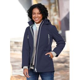 WITT Damen Funktionsjacke Body mit Fleece-Futter, marine, Gr&ouml;&szlig;e 36