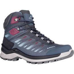 Lowa Ferrox Mid Wanderschuhe Damen - blau - Gr. 39 1/2 - Synthetik