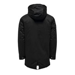 Only & Sons Only & Sons Parka 'Alexander' Herren Gr&ouml;&szlig;e XS schwarz / offwhite