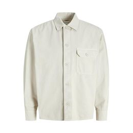 Jack & Jones Jack & Jones Button Up Shirt 'JJEDover' male Beige size XXL