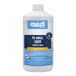 mediPOOL pH-Minus Liquid 1 Liter, f&uuml;r die Poolpflege