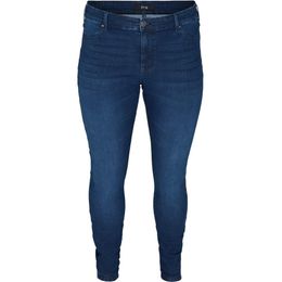 ZIZZI Jeggings Damen Gr&ouml;&szlig;e 50/52 dunkelblau