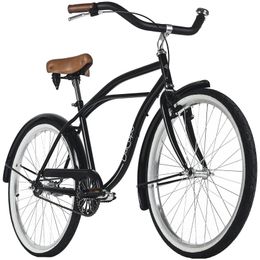 Dacapo Dacapo Beachcruiser Herren 26" California Rot 1 Gang RH 46 cm
