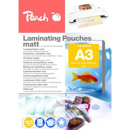 Peach 100 x A3 Laminierfolien, 125 mic, matt