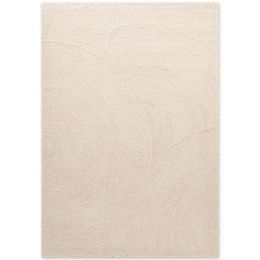 NYVI Teppich Eleni - Pflegeleicht, Strapazierf&auml;hig, f&uuml;r Innen geeignet Farbe:Natur Wei&szlig;;Gr&ouml;&szlig;e:120x180 cm