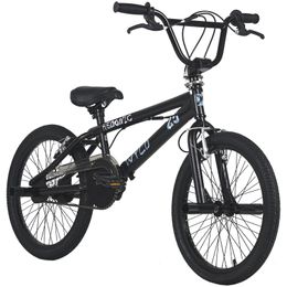 WYLD WYLD BMX Freestyle 20" Hedonic Schwarz 360 Rotor Kinder BMX ab 7 Jahre