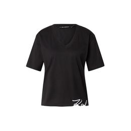 K by KARL LAGERFELD Karl Lagerfeld Shirt female Black size XL