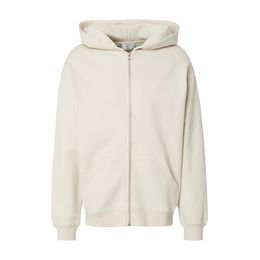 DAN FOX APPAREL Zip-Up Hoodie 'Fabian' male White size M