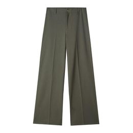 Bershka Pleated Pants female Green size 44