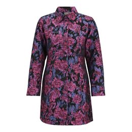 YAS Petite Kleid 'YASSULENA' Damen Gr&ouml;&szlig;e 42 indigo / nachtblau / dunkelpink / merlot Winterkleid