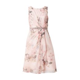 Mascara Kleid Damen Gr&ouml;&szlig;e 32 braun / gr&uuml;n / rosa / altrosa Winterkleid