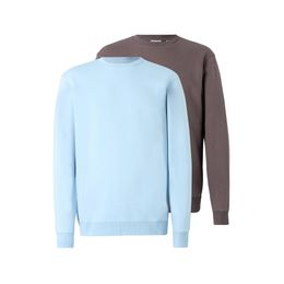 Only & Sons Only & Sons Sweatshirt 'ONSCERES' Herren Gr&ouml;&szlig;e L hellblau / dunkelbraun