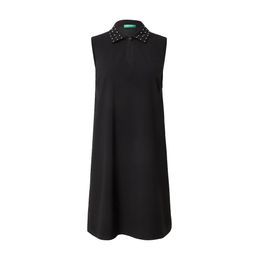 United Colors Of Benetton Kleid Damen Gr&ouml;&szlig;e 40 schwarz Winterkleid