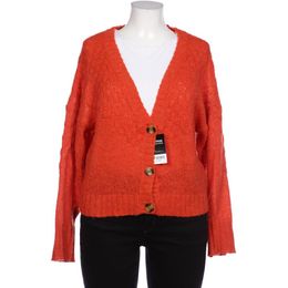 Y.A.S YAS Strickjacke Damen Gr&ouml;&szlig;e XL Second Hand orange