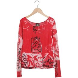 Madeleine Mode MADELEINE Langarmshirt Damen Gr&ouml;&szlig;e S Second Hand rot