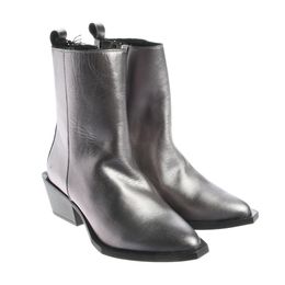 Steve Madden Stiefeletten Damen Gr&ouml;&szlig;e 36 Second Hand silber