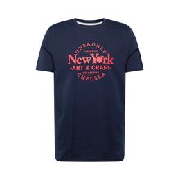 s.Oliver T-Shirt Herren Gr&ouml;&szlig;e S navy / knallrot