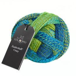 Sockenwolle Zauberball Crazy von Schoppel Wolle, Der Lenz ist da, aus Schurwolle