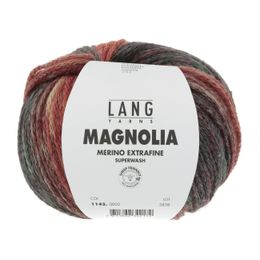 Magnolia von Lang Yarns, Orange/Rot/Grau, aus Schurwolle