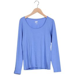 LANDS' END Lands&lsquo; End Langarmshirt Damen Gr&ouml;&szlig;e S Second Hand hellblau