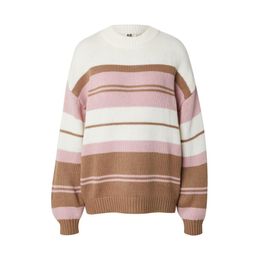 Roxy Pullover 'Love Again' Damen Gr&ouml;&szlig;e L camel / rosa / wei&szlig;