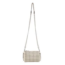 NAEMI Clutch Damen Gr&ouml;&szlig;e One Size schwarz / silber / wollwei&szlig;