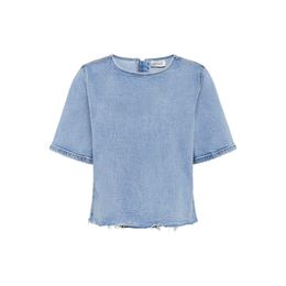 My Essential Wardrobe Bluse 'Latti' Damen Gr&ouml;&szlig;e M blue denim