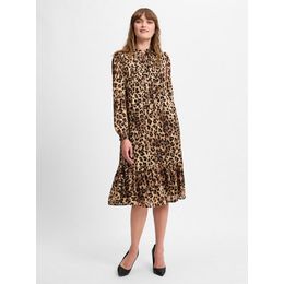 Marie Lund Kleid Damen Gr&ouml;&szlig;e 40 camel / cognac / dunkelbraun Winterkleid