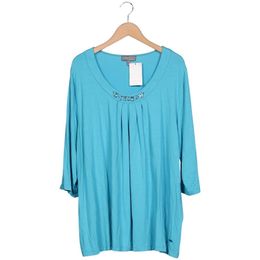 Ulla Popken Langarmshirt Damen Gr&ouml;&szlig;e 5XL Second Hand hellblau