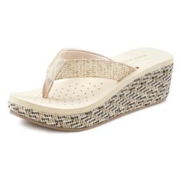 Venice Beach Pantolette Damen Gr&ouml;&szlig;e 36 beige