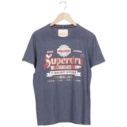 Superdry & Co T-Shirt Herren Gr&ouml;&szlig;e XL Second Hand marine