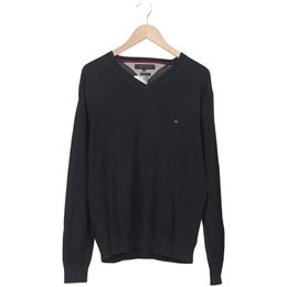 Tommy Hilfiger Pullover Herren Gr&ouml;&szlig;e XL Second Hand schwarz