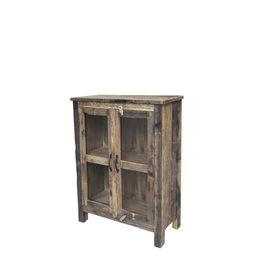 Chic Antique Grimaud Schrank mit Glast&uuml;ren skandinavische Deko Online Shop