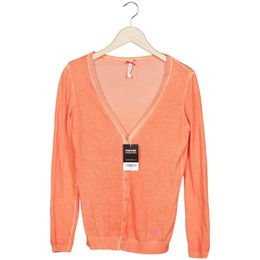 Key Largo Strickjacke Damen Gr&ouml;&szlig;e S Second Hand orange