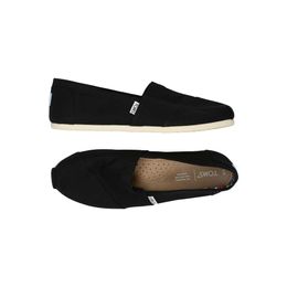 Toms Shoes TOMS Halbschuh Damen Gr&ouml;&szlig;e 42 Second Hand schwarz