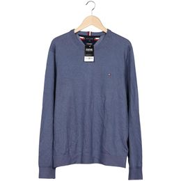 Tommy Hilfiger Pullover Herren Gr&ouml;&szlig;e XL Second Hand blau