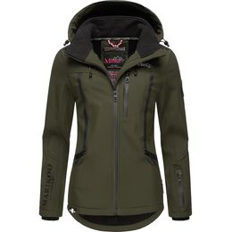Marikoo Winter Jacket female Green size S