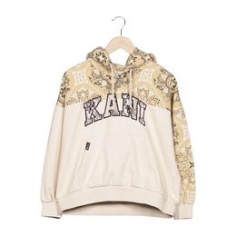 Karl Kani Kapuzenpullover Damen Gr&ouml;&szlig;e S Second Hand beige
