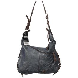Aunts & Uncles Aunts & Uncles Handtasche gross Leder Damen Gr&ouml;&szlig;e One Size Second Hand blau
