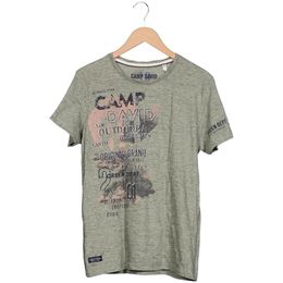 CAMP DAVID T-Shirt Herren Gr&ouml;&szlig;e S Second Hand gr&uuml;n