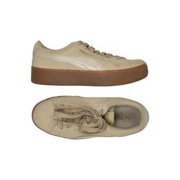 Puma Sneaker Damen Gr&ouml;&szlig;e 37 Second Hand beige