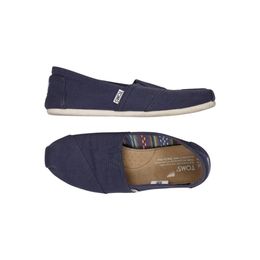 Toms Shoes TOMS Halbschuh Damen Gr&ouml;&szlig;e 38 Second Hand marine