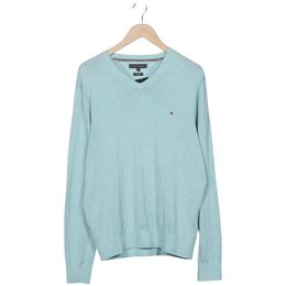 Tommy Hilfiger Pullover Herren Gr&ouml;&szlig;e L Second Hand hellblau